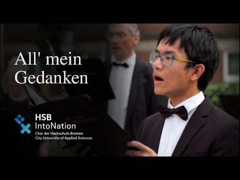 All mein Gedanken , Johannes Brahms | IntoNation Chor der Hochschule ...