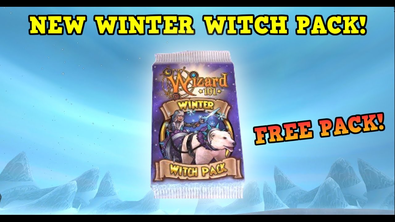 Wizard101 : NEW WINTER WITCH PACK! - YouTube