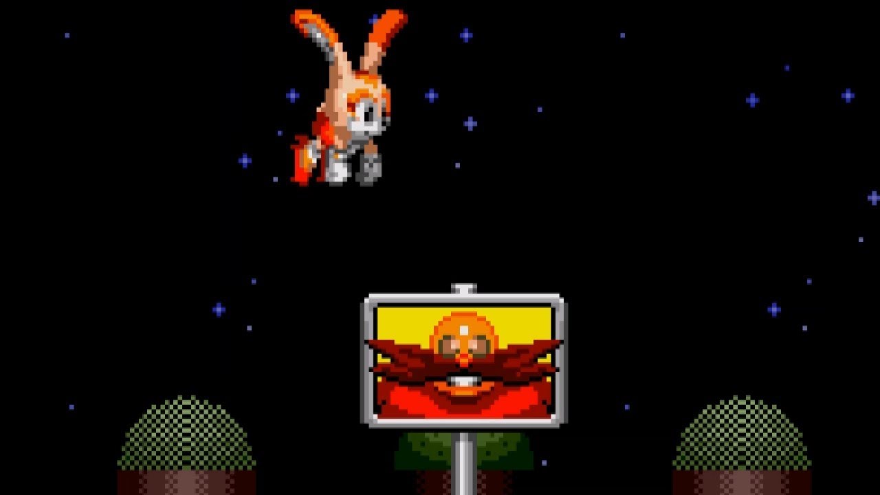 Cream the Rabbit in Sonic 1 | Sonic Hacks Gameplay - YouTube