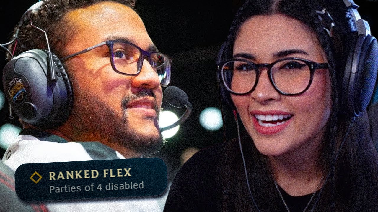 PLAYING IN FLEX QUEUE WITH APHROMOO AND FRIENDS!! - YouTube