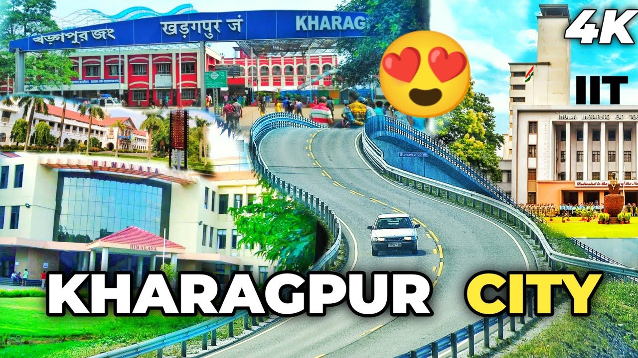 Kharagpur city 😍| kharagpur city tour |Kharagpur railway station | IIT ...