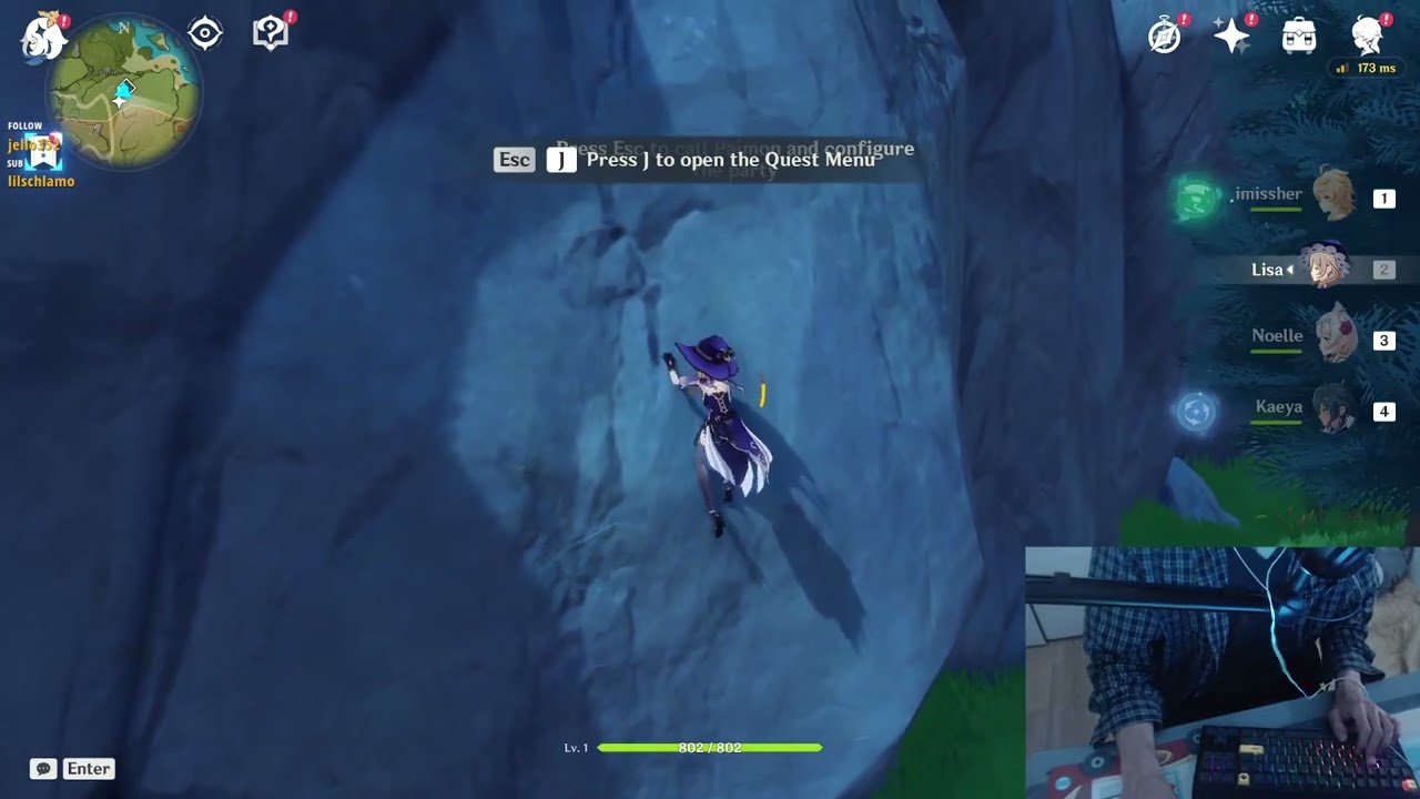 [Genshin Clips] LEE REACTS TO LISA CLIMBING | SCHRODINGERLEE - YouTube