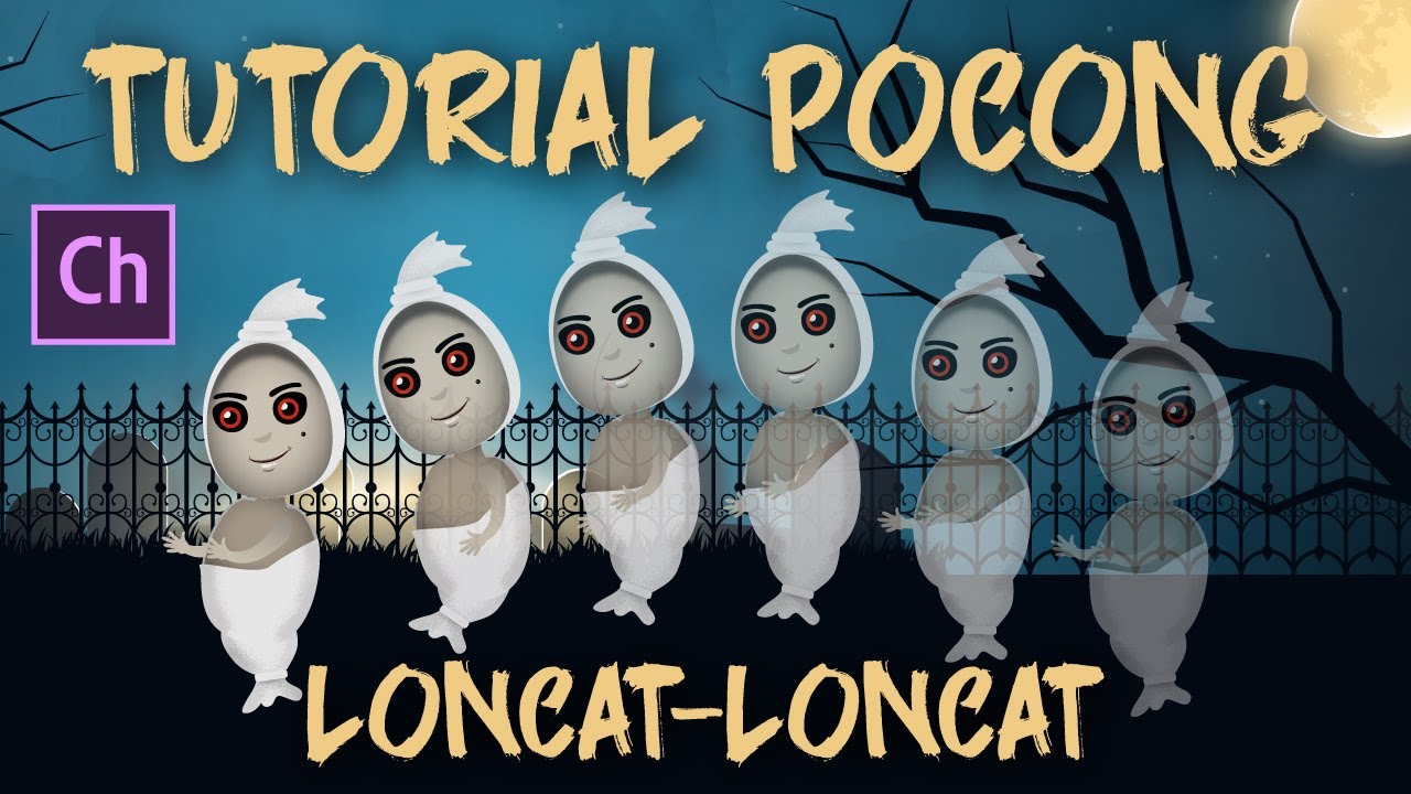 Tutorial Membuat Animasi Pocong Bergerak (Walking) dengan Adobe ...