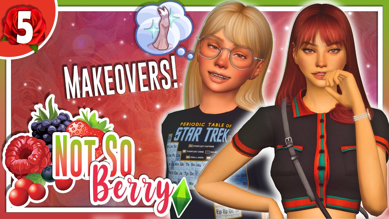 THE CUTEST MAKEOVERS!?😍 | NOT SO BERRY CHALLENGE🍓 | PART 5 | ROSE ...