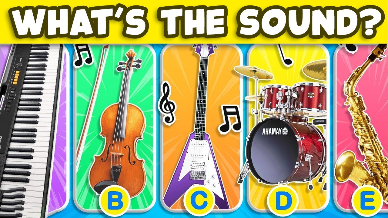 Guess the Sound: Musical Instruments Quiz! - YouTube