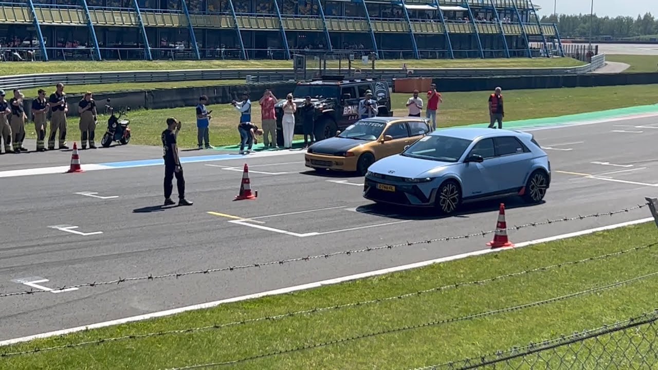 Hyundai IONIQ 5N vs. 1000+HP Honda civic vs. Audi R8 vs. Tesla vs. BMW ...