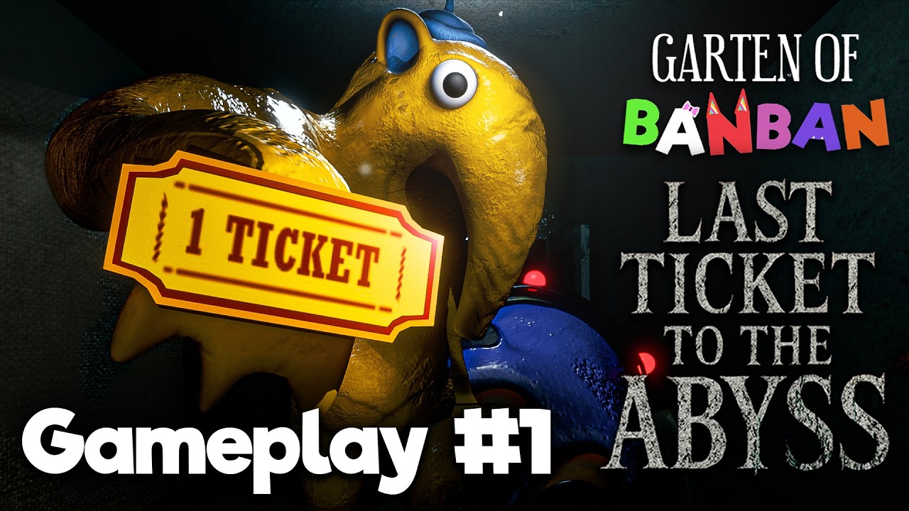 Brushista gave me a TICKET 😵 - Garten of Banban 9 (Gameplay 1) - YouTube