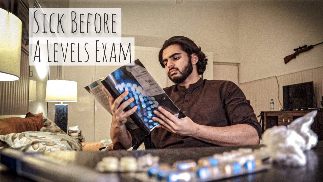 Got Sick before A Levels CAIE Physics Exam | Exam Vlog - YouTube