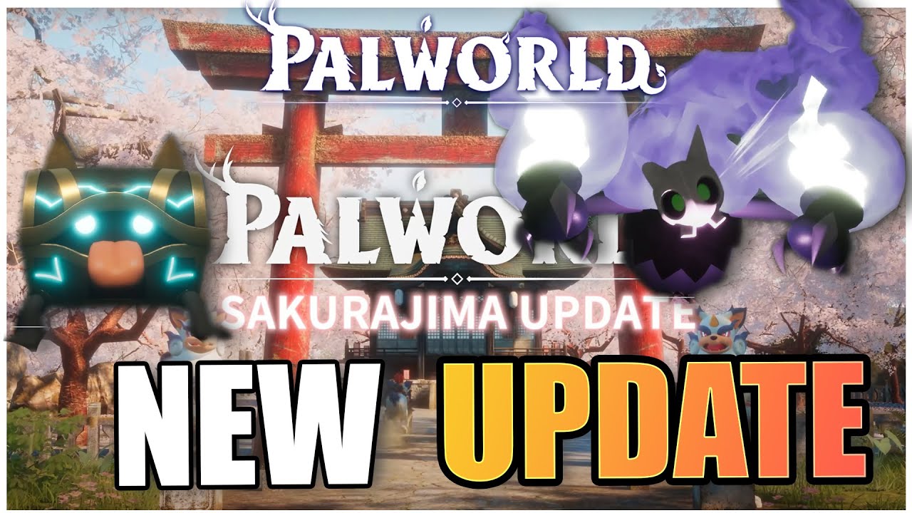 NEW PALWORLD UPDATE New Pals New Island New Raid - YouTube