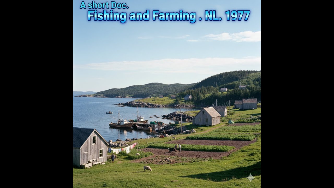 Farming and Fishing in Newfoundland . 1977 . #history - YouTube