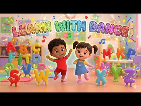 ABC Alphabet Dance Song 🎵 Fun Learning for Toddlers & Preschool Kids ...