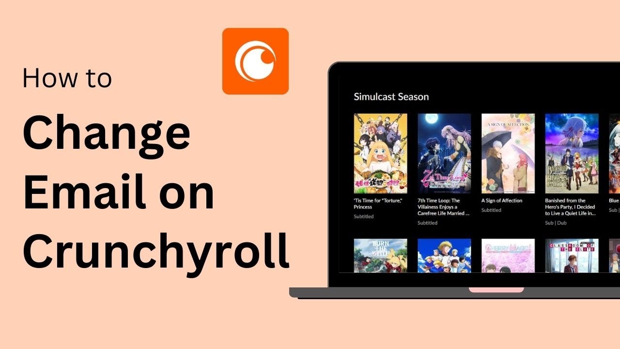 How To Change Email On Crunchyroll | Crunchyroll Tutorial 2025 ! - YouTube