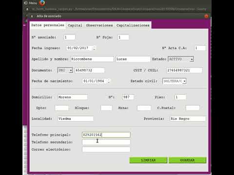 Alta datos personales - YouTube