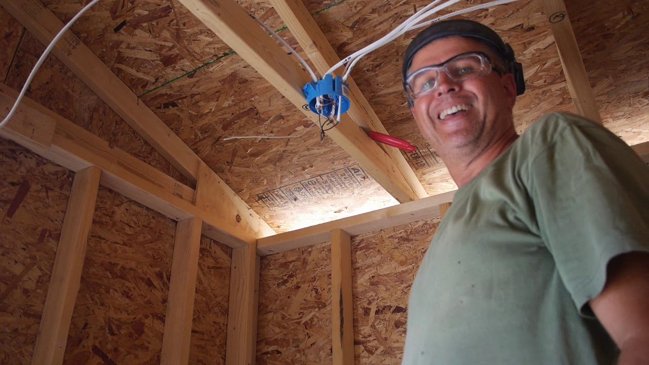 DIY House Build - Shocking Electrics - YouTube