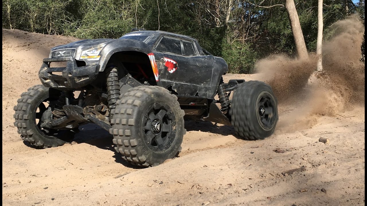 Traxxas X-MAXX 8s | 2WD Track Rip - YouTube