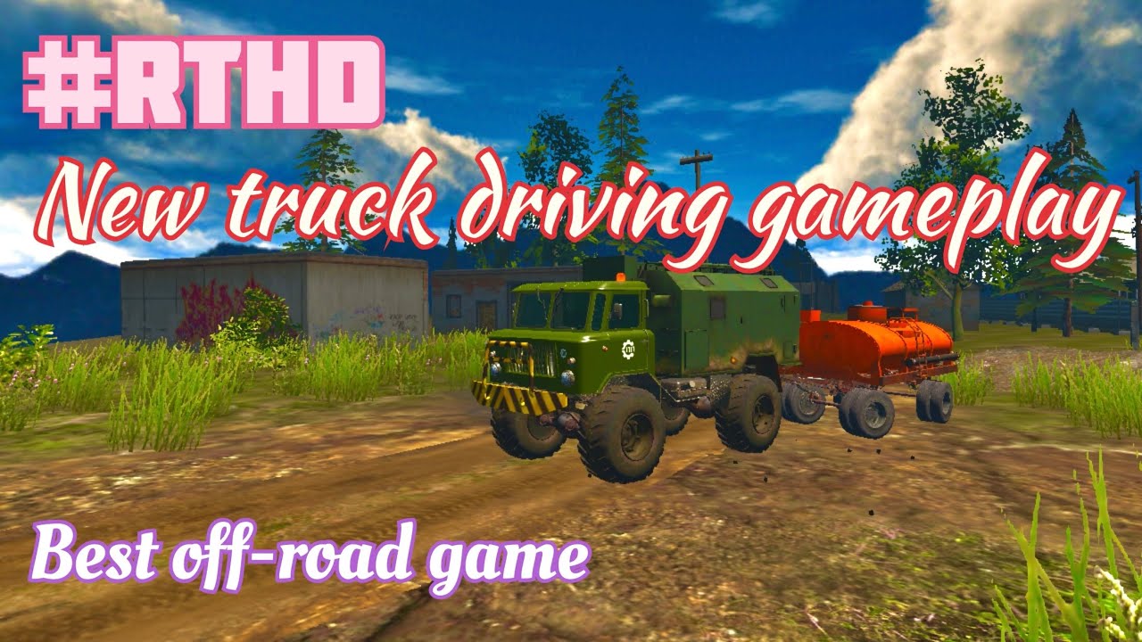 #rthd | New truck driving 😱 | lost town map | best off-road games | # ...