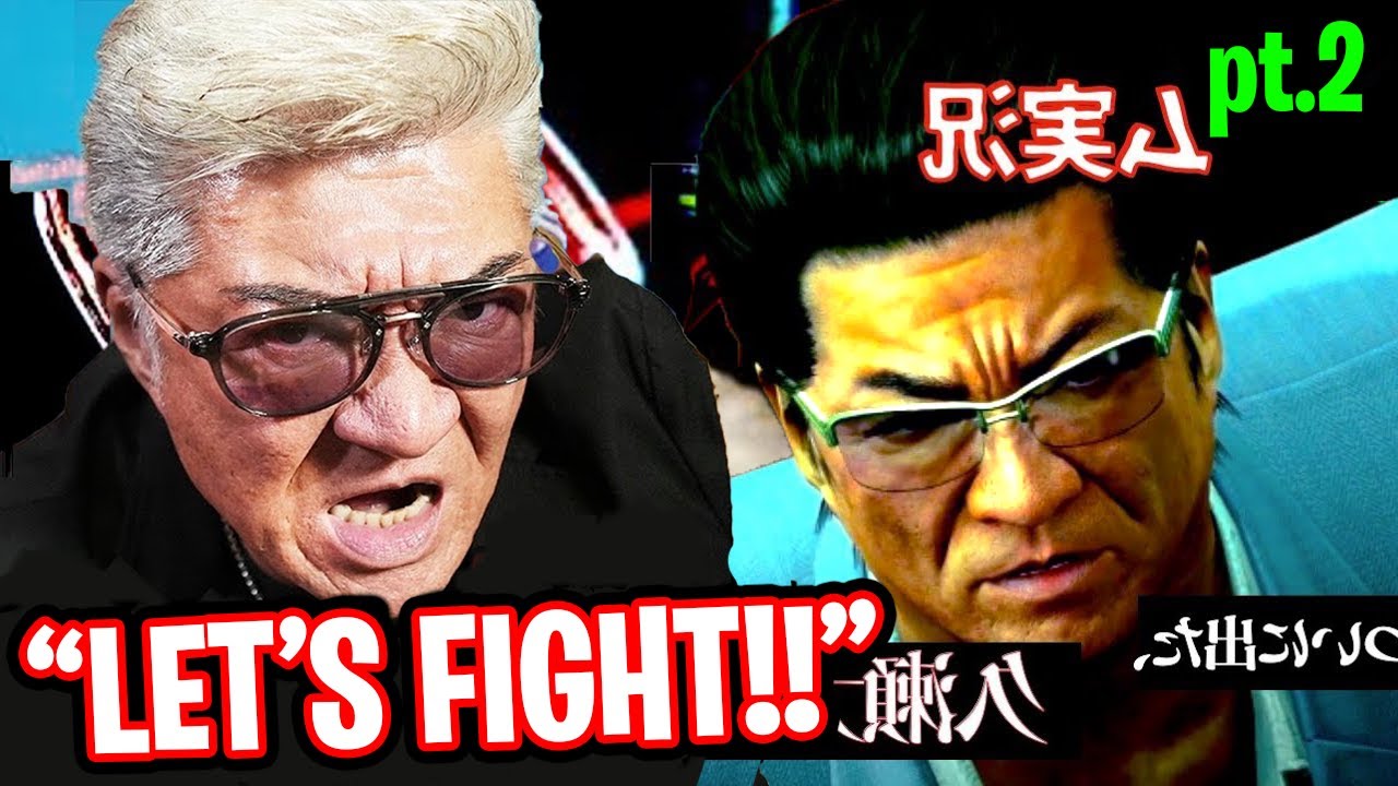 Kuze's voice actor plays Yakuza 0: Part 2 (ENG SUB) - YouTube