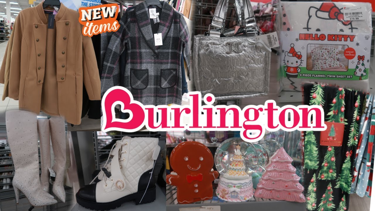 BURLINGTON * NEW ARRIVALS/ JACKETS/BOOTS/DECOR & MORE - YouTube