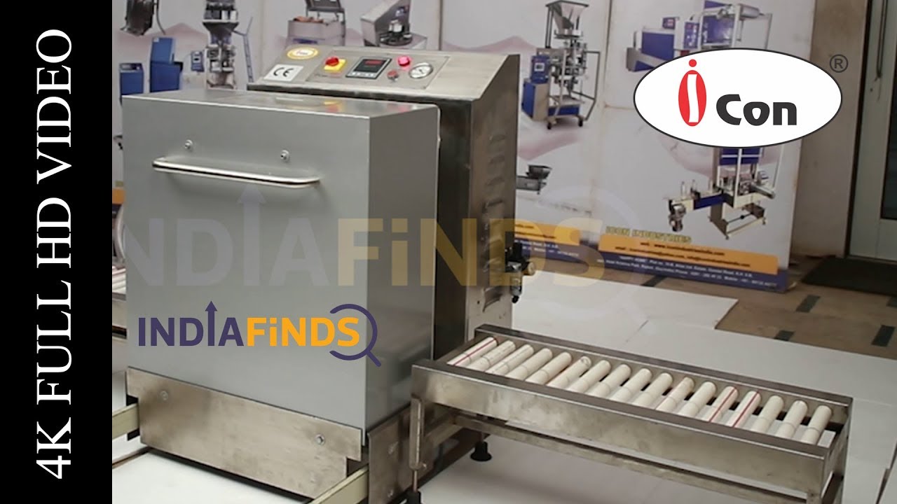 Icon Industries | Plastic Bag Vacuum Packing Machine | Grain & Nut 5 to ...