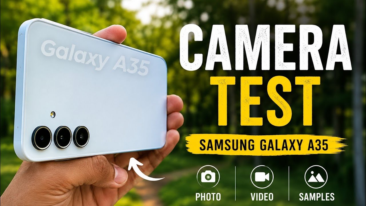 Samsung Galaxy A35 Camera Test 🔥 Video Quality Surprise