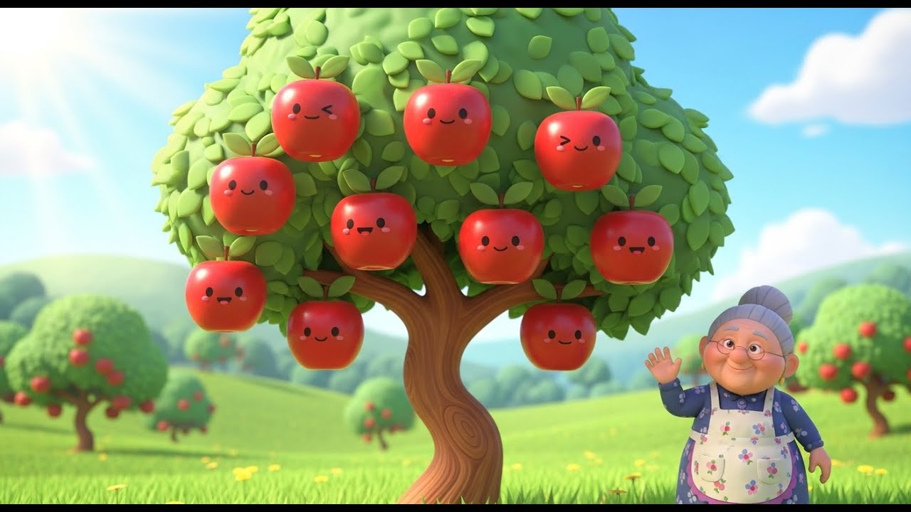 Counting Apples in Granny’s Orchard 🍏🍎 | Learn to Count for Kids ...