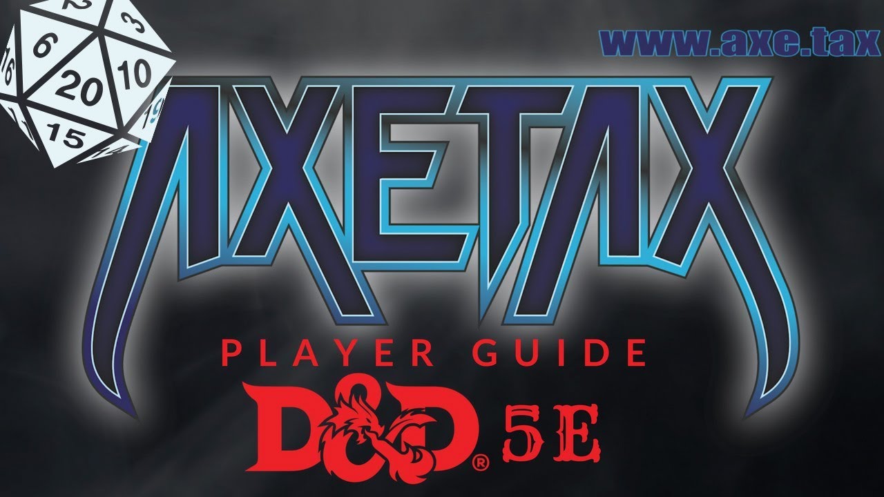 Axe Tax Player Guide - Active Combat For DnD 5e - YouTube