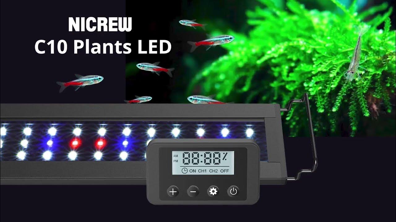NICREW C10 Plants LED - YouTube
