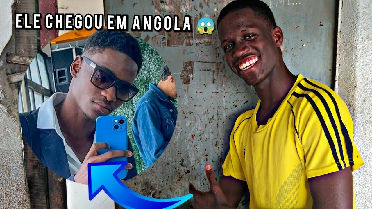 Filmei a chegada do maior YouTube de Angola."Baptista Miranda" - YouTube