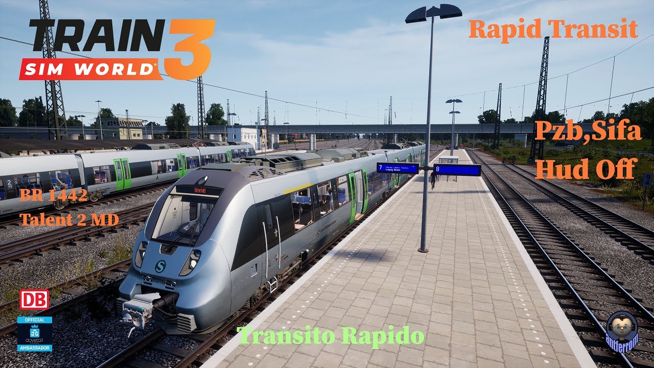 Train Sim World 3, Rapid Transit, Transito Rapido, Br 1442 Talent 2 MD ...