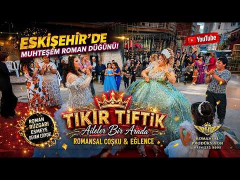 Eskişehir’de gerçekleşen bu muhteşem roman düğününde,Roman havasını sevenler buraya! 🔥💃#romandüğünü