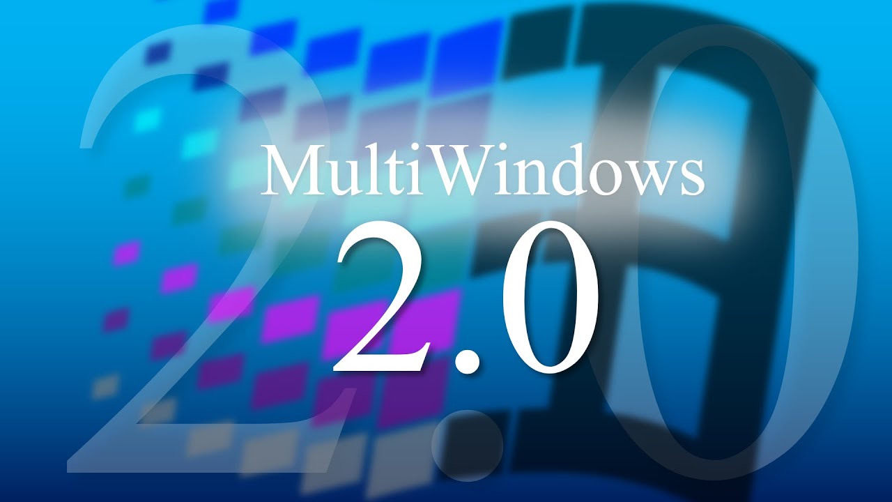 The MultiWindows Project - "Windows 2.0 but better" - YouTube