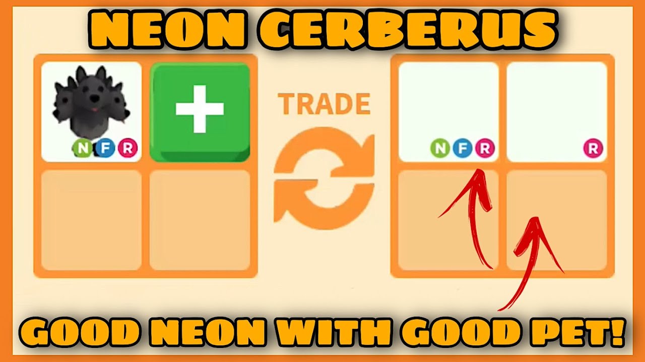 😱😱6 LATEST OFFERS FOR NEON CERBERUS!! GOT A HUGE WIN!!😍😍 IN ADOPT ME ...
