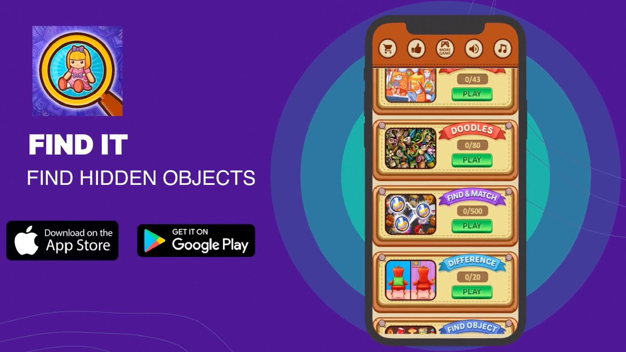 Find It - Find Hidden Objects - YouTube