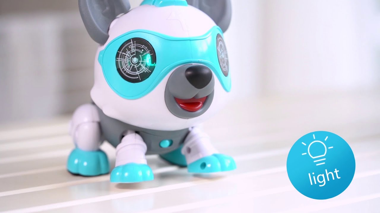 DIY013 Magic Pet STEM DIY Toys Cute Dog for Kids Touch Sensor - YouTube