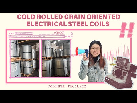 23RK080 Cold Rolled Grain Oriented Electrical Steel Coils (CRGO) to India