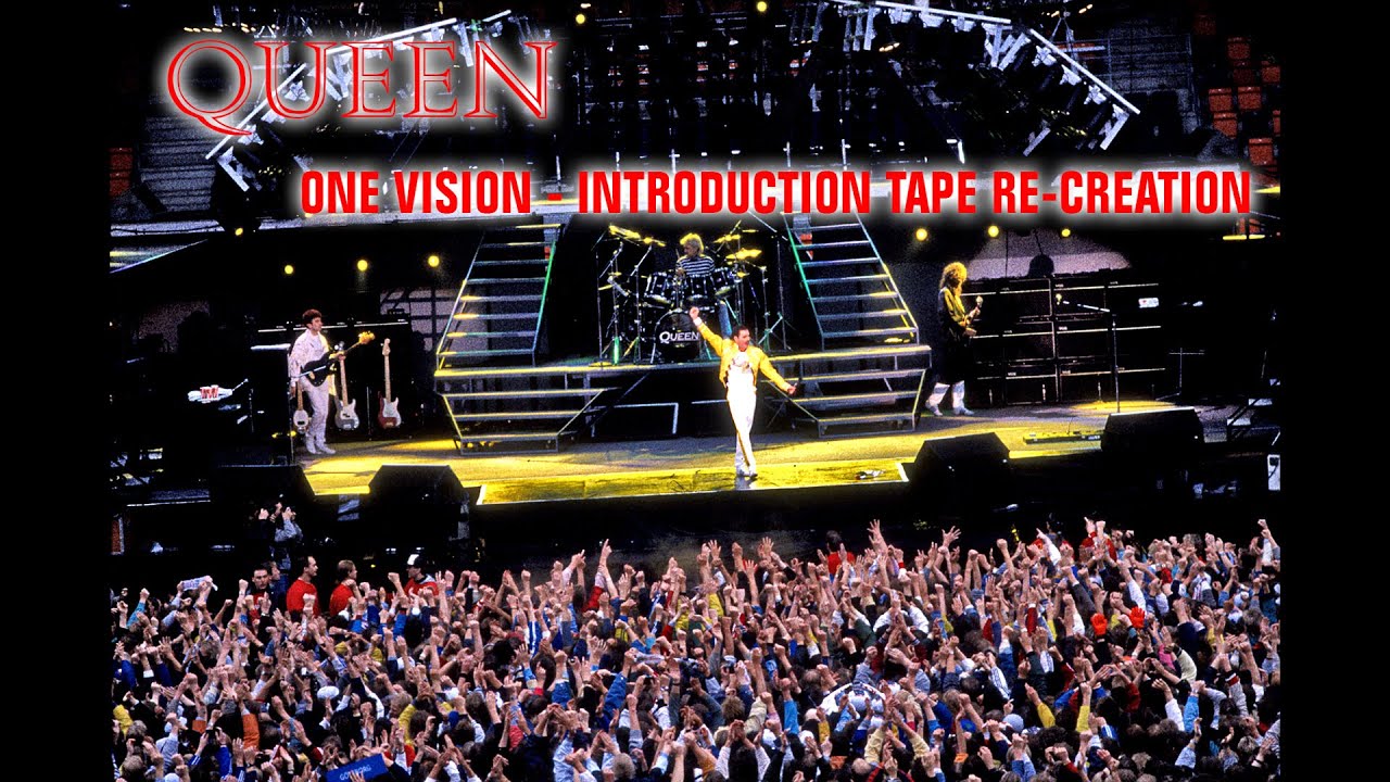 Queen - One Vision (Live Introduction Tape - Re-Creation) - YouTube
