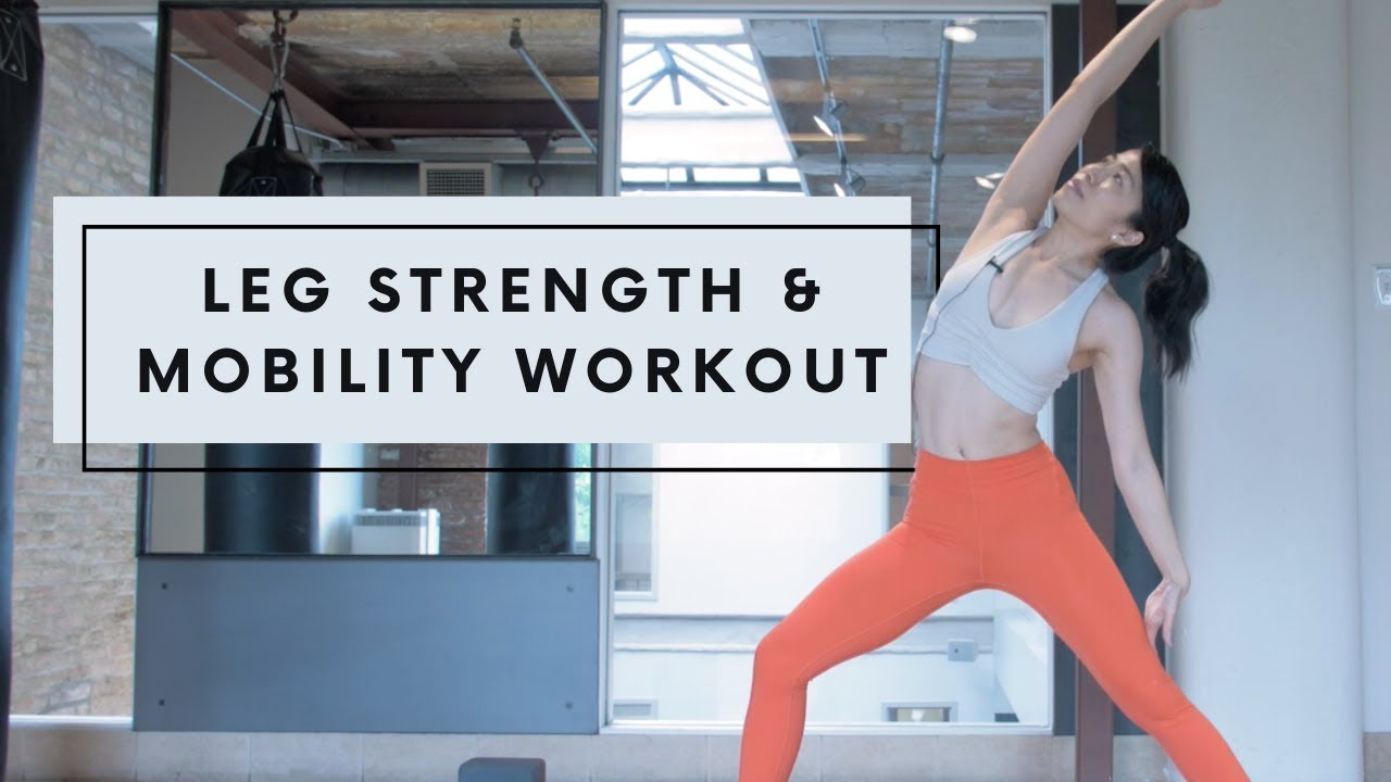 Beginner Leg Strength & Mobility Workout - YouTube