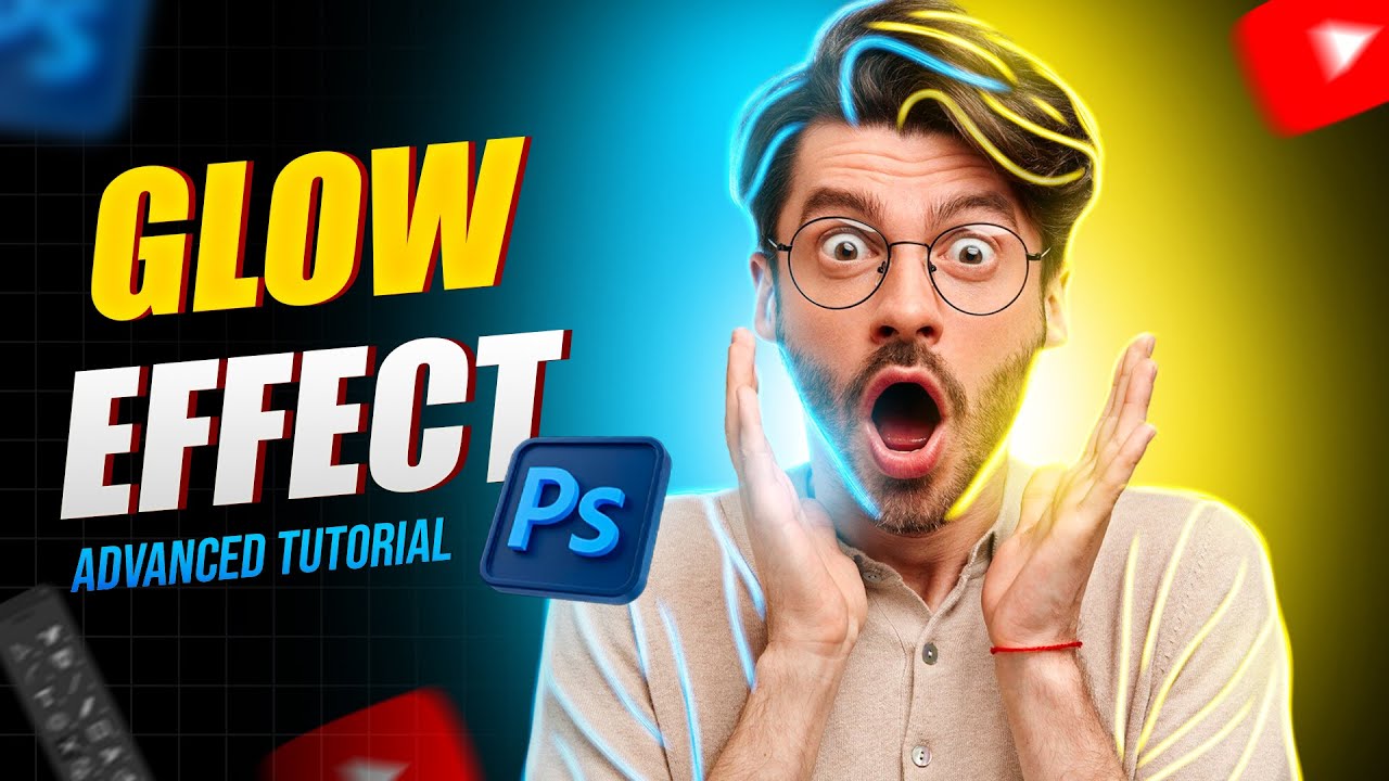 Master Glowing Effect for YOUTUBE THUMBNAIL | Photoshop Tutorial ...