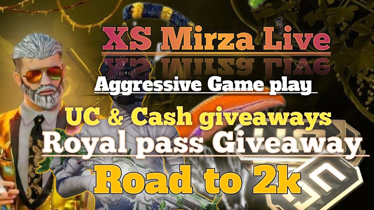 Daily chat giveaways | Rush game | 2K Subscriber 20 RP GIVEAWAY | XS ...