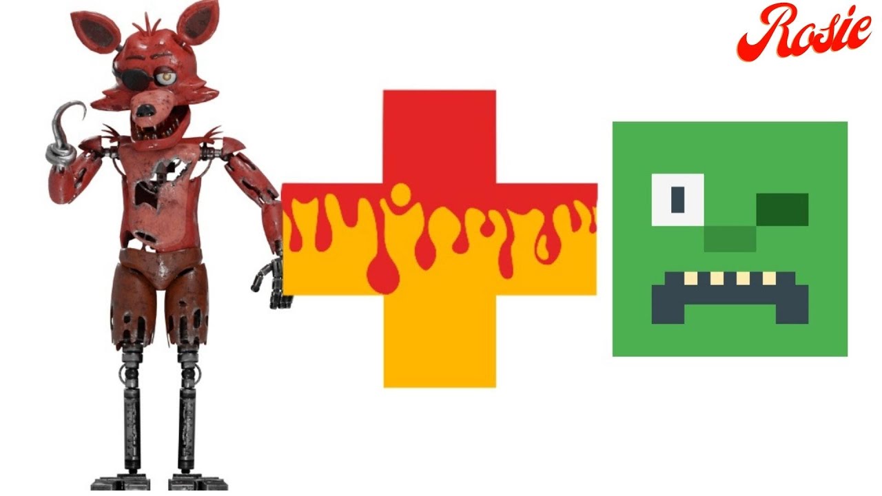 Foxy + Minecraft zombie = ??? (Fnaf animation) #roxie - YouTube