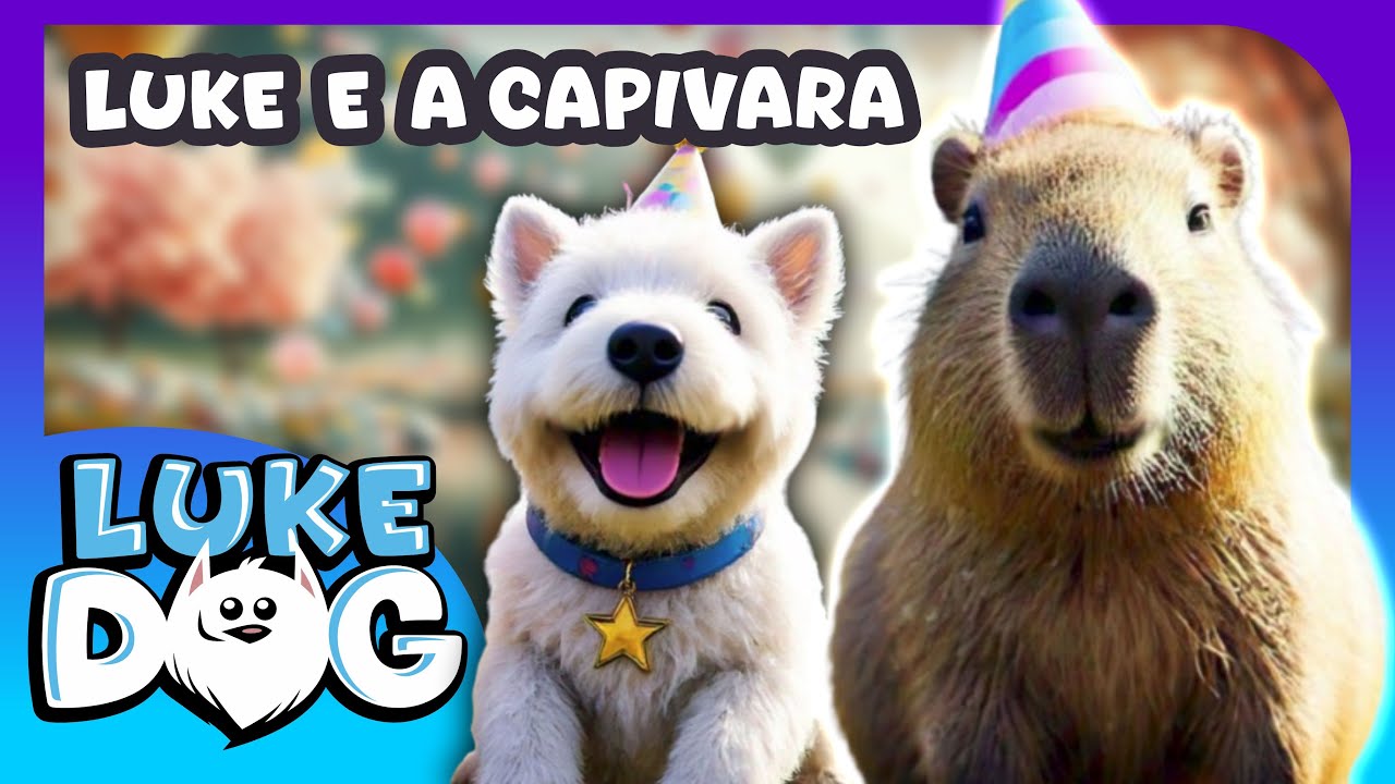 Luke Dog - LUKE E A CAPIVARA #LukeDog - YouTube