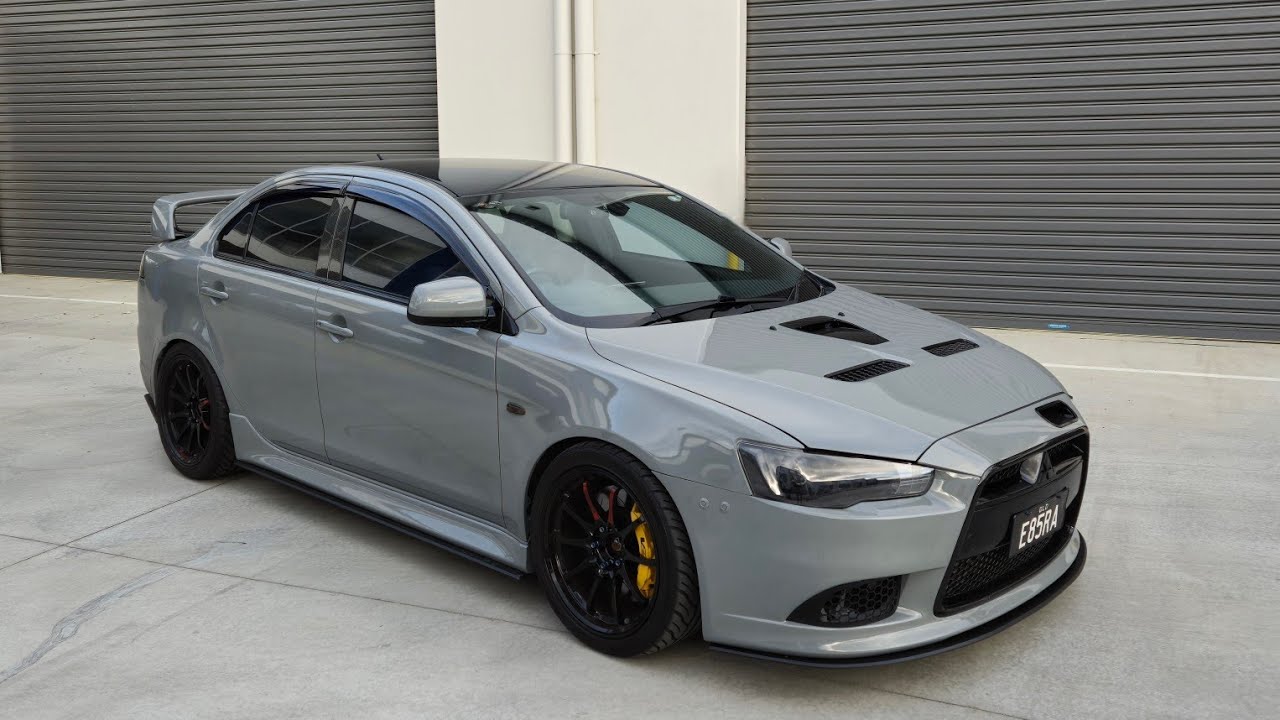 Nardo Grey Mitsubishi Ralliart Feature + Full Mod List - YouTube
