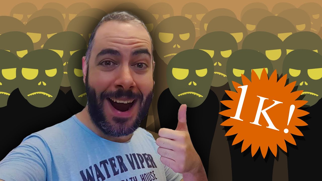 Fighting ONE THOUSAND ZOMBIES (1K subs special) Minecraft VR - YouTube