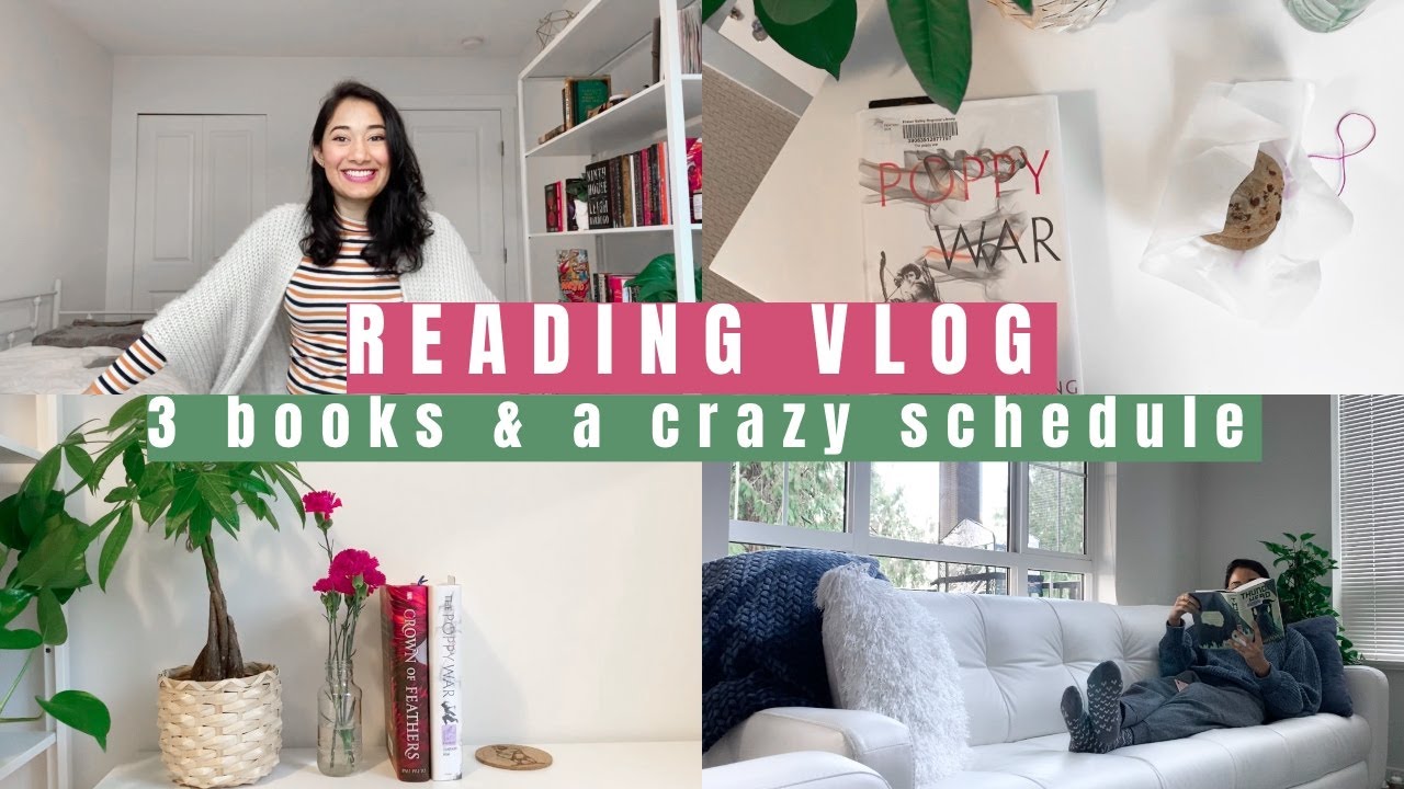 Reading Vlog: I Read Three Books - YouTube