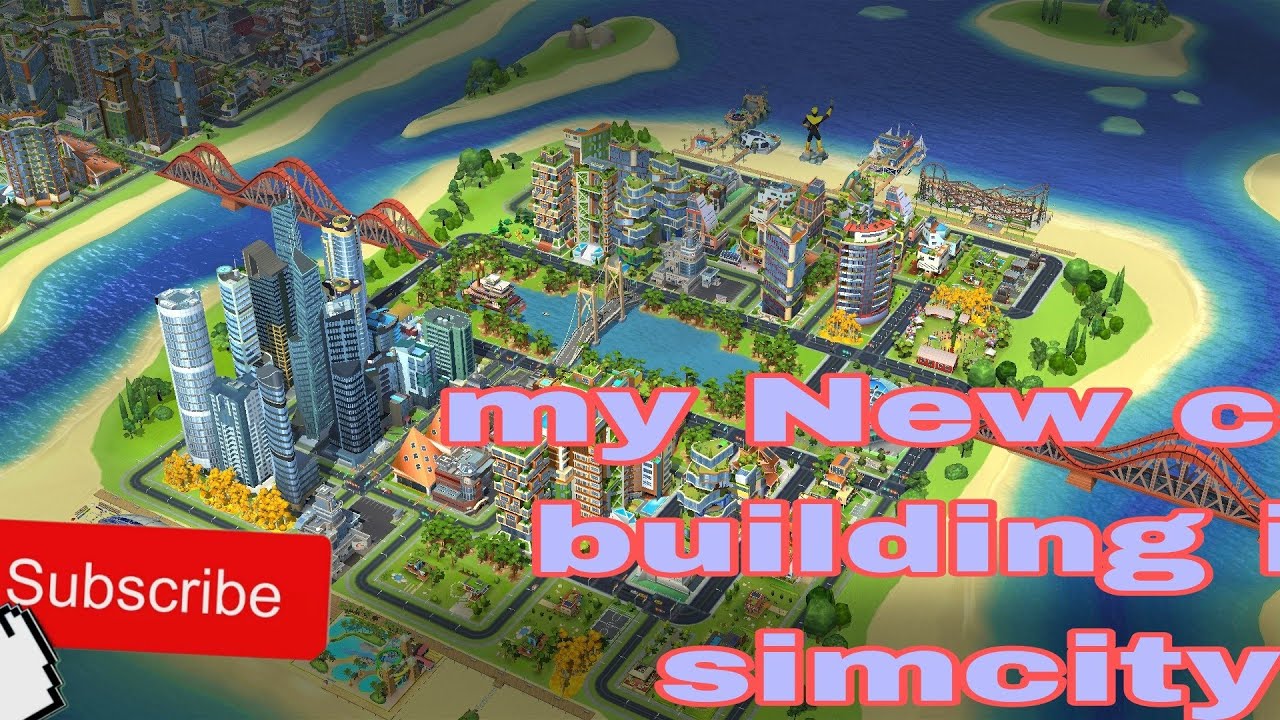 my dream City in simcity #simcitybuilditgameplay # ...