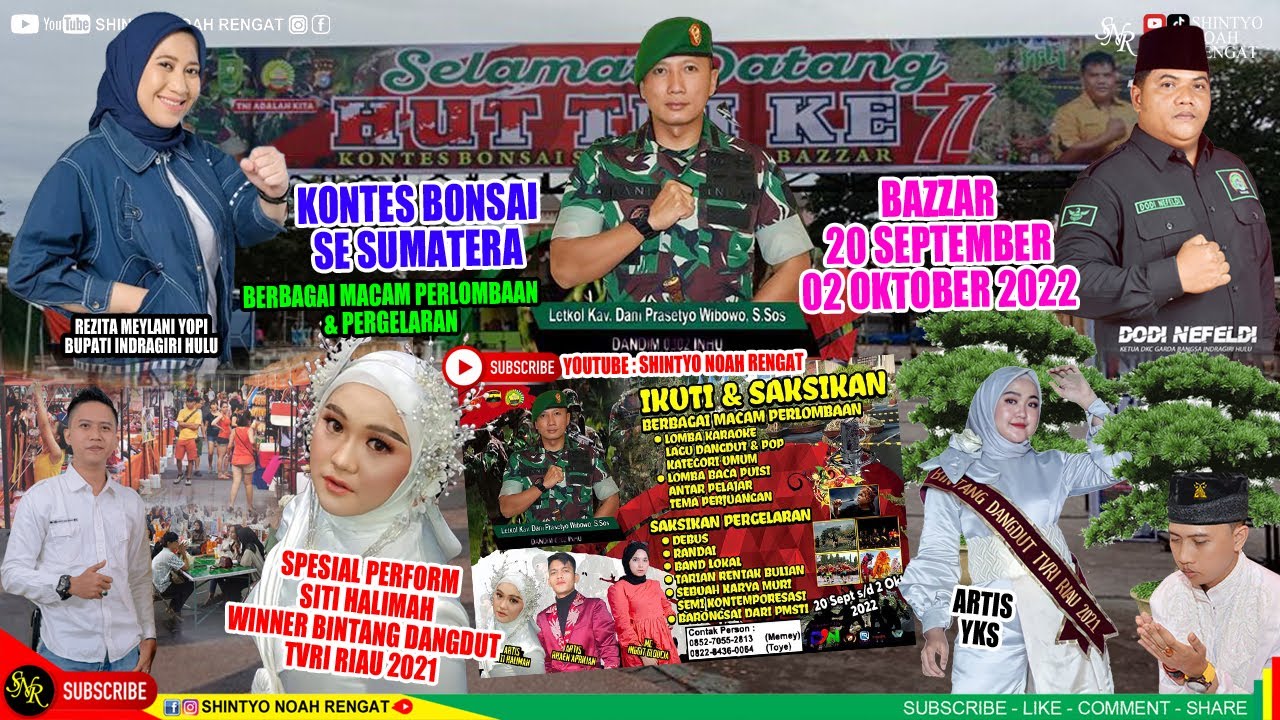 BAZZAR & KONTES BONSAI SE SUMATERA DI RTH LAPANGAN HIJAU RENGAT - INHU ...