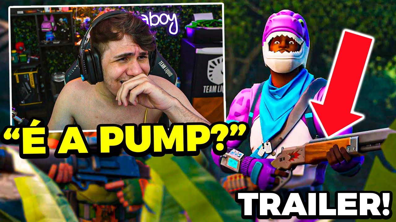 PULGA REAGE ao TRAILLER da TEMPORADA 3 do CAPÍTULO 4 do FORTNITE ...