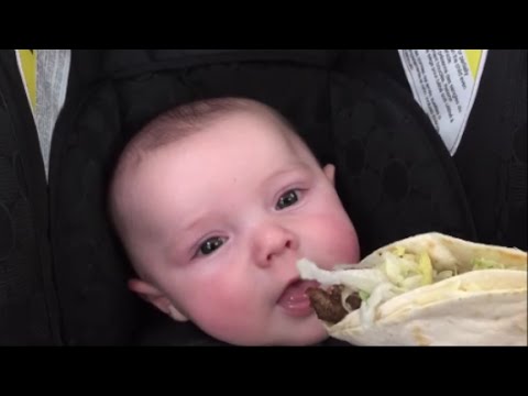 Baby's First Taco!! - YouTube