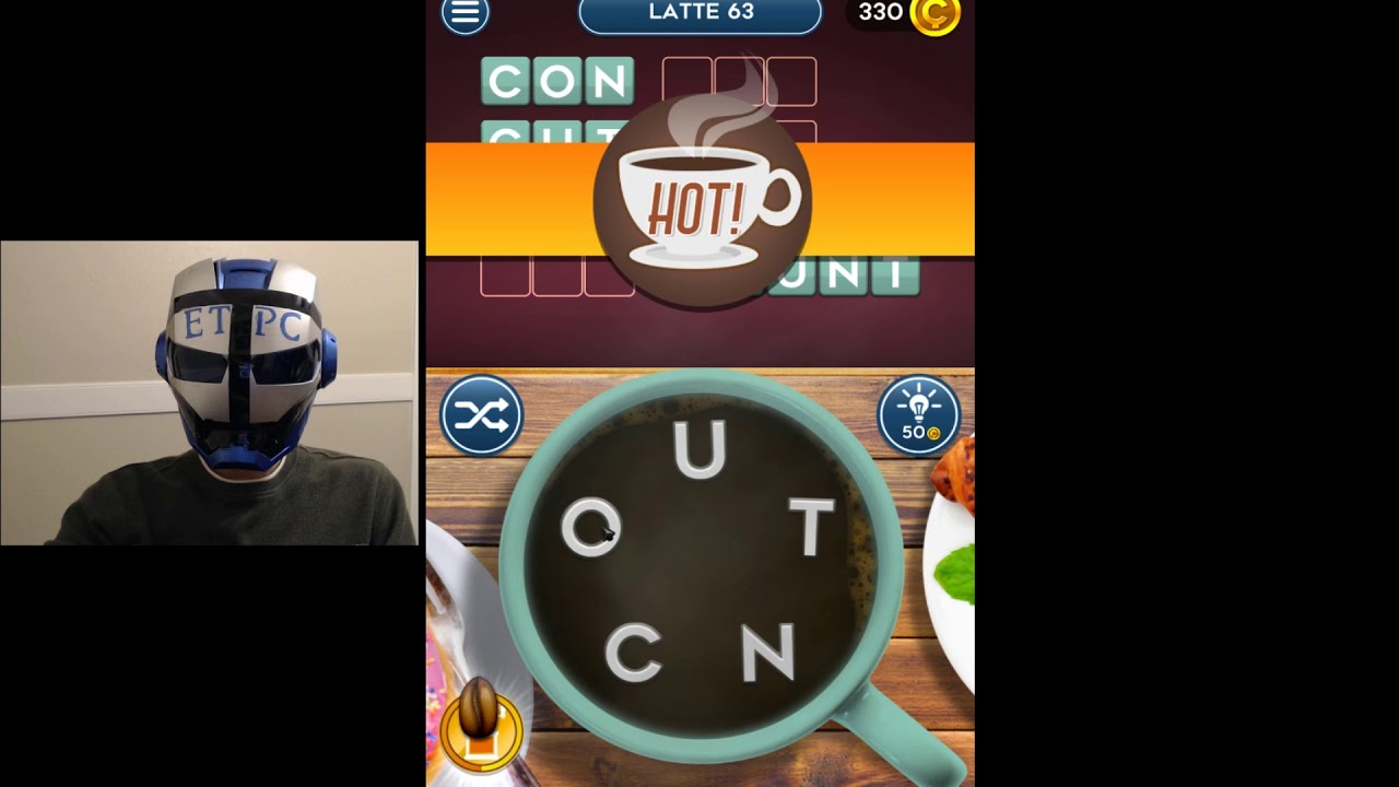 WORD MOCHA LATTE LEVEL 63 ANSWERS - YouTube