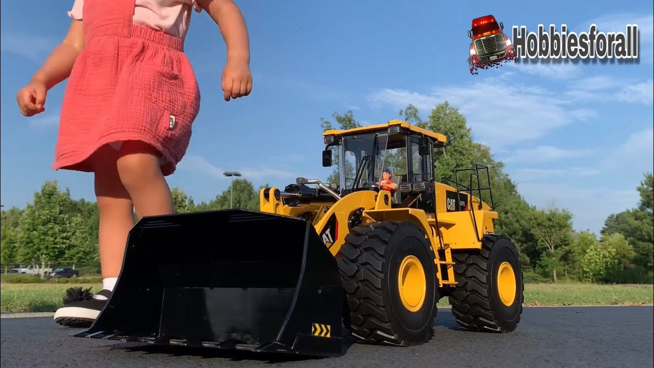 1/14 RC Cat Wheel Loader 980L for Tamiya - YouTube
